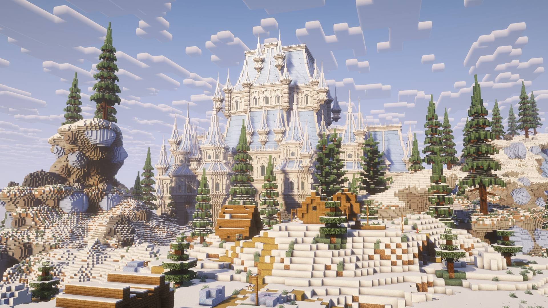 Ice Castle - Survival Spawn - Gallery - Minecraft Worlds - CurseForge