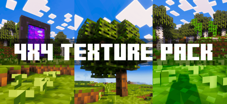 Default 4x4 - Minecraft Bedrock Texture Packs - CurseForge