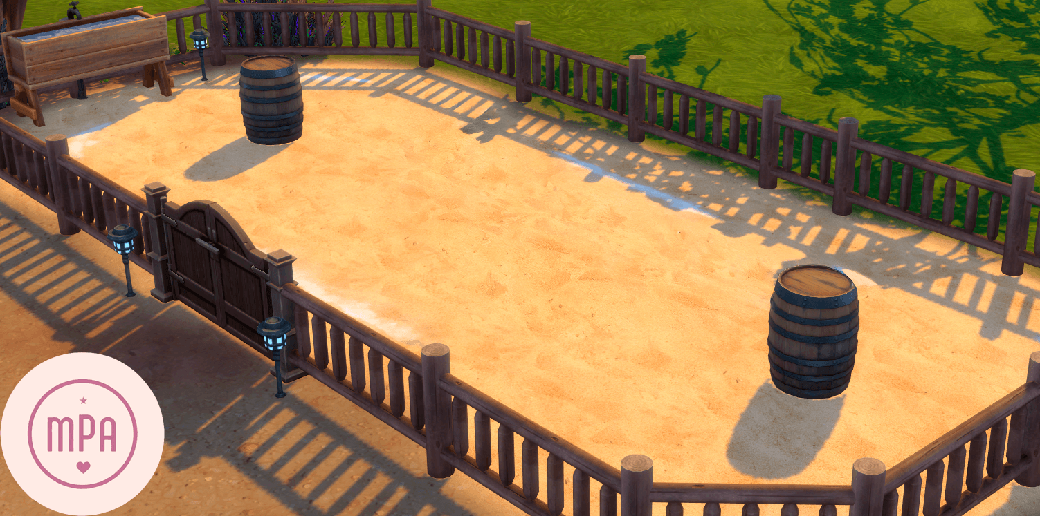 Horse Arena Terrain - The Sims 4 Build / Buy - CurseForge