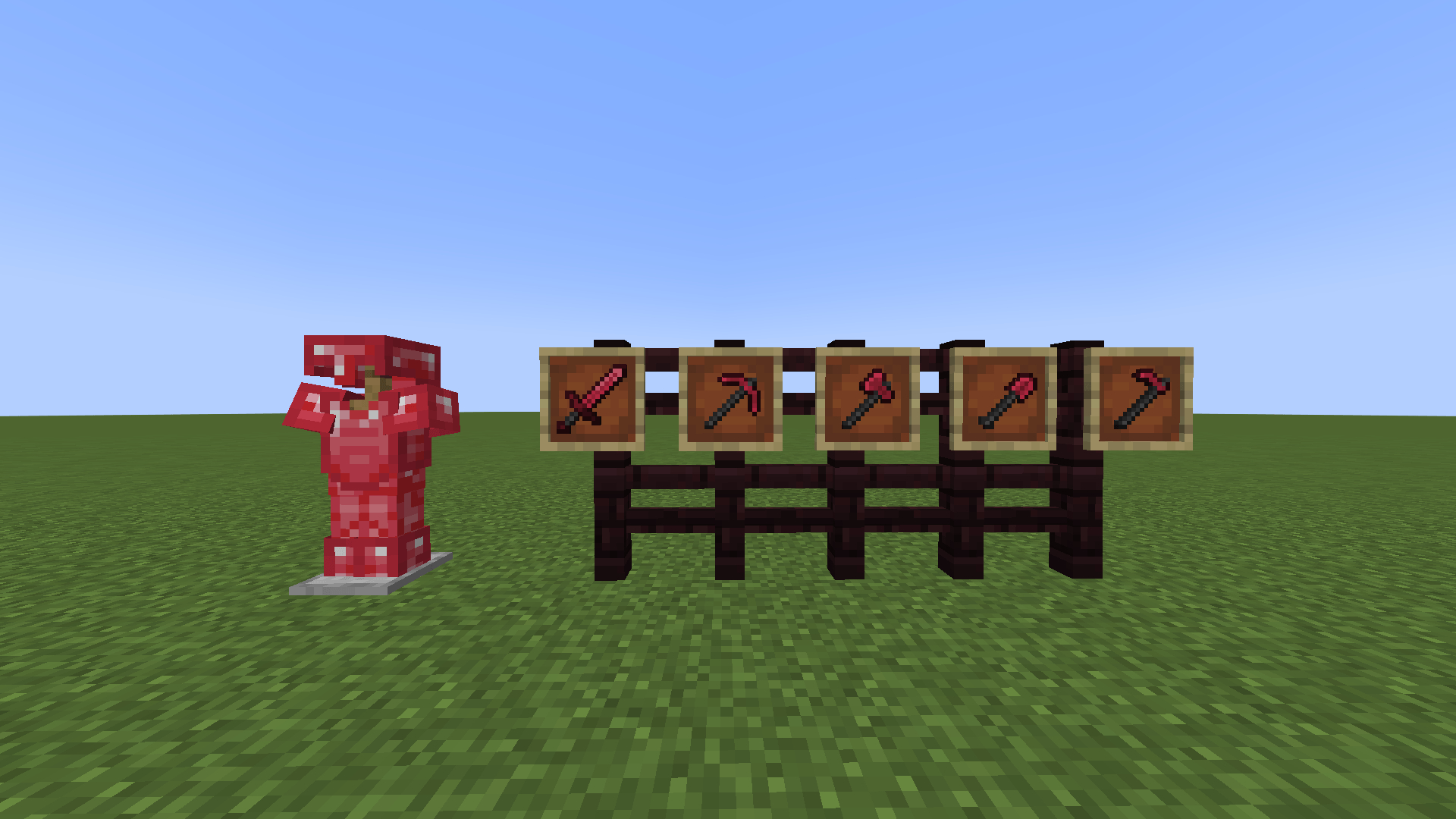 Red Netherite Armor - Minecraft Resource Packs - CurseForge