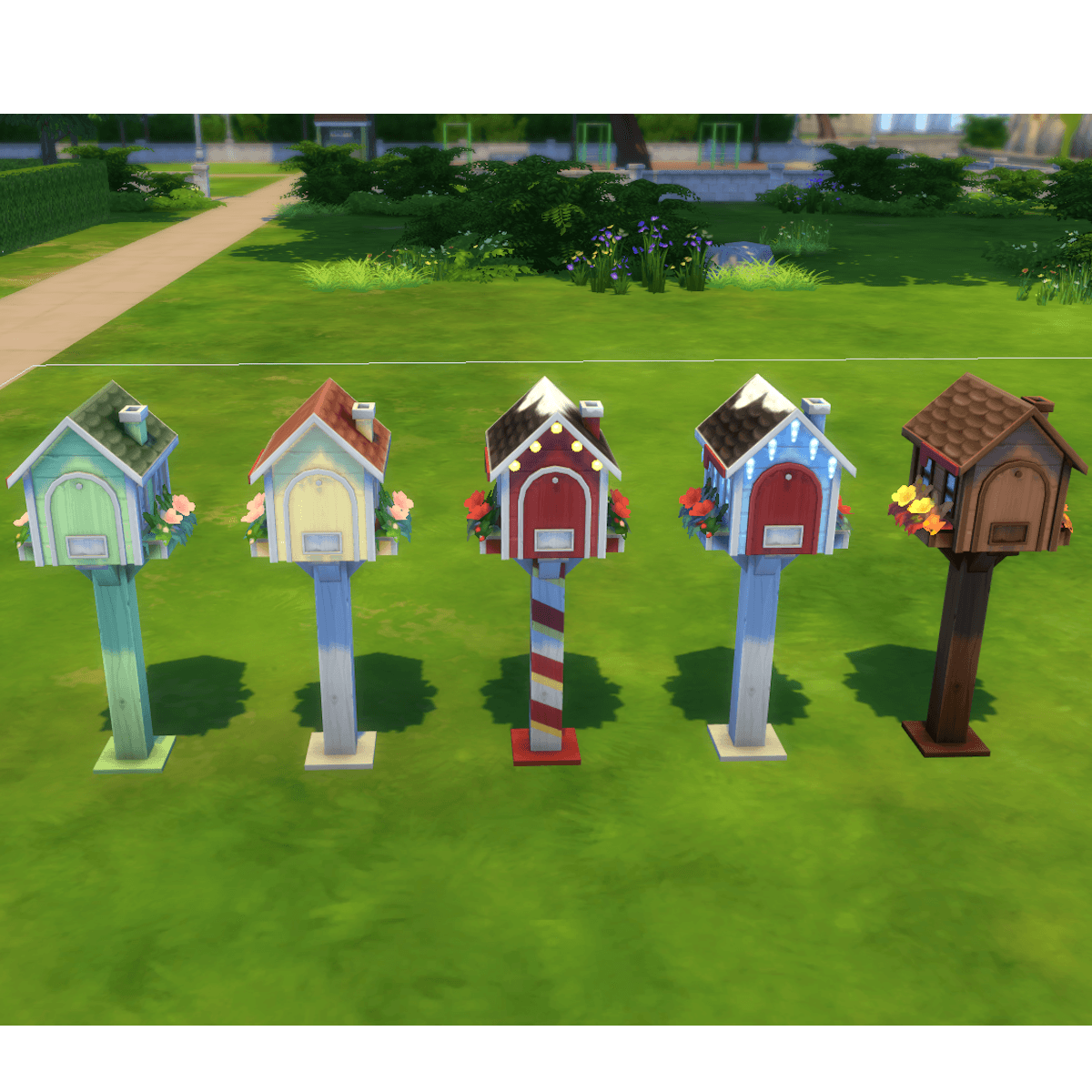 Deck the Palms Mailbox (Early Unlock) - The Sims 4 Build / Buy - CurseForge