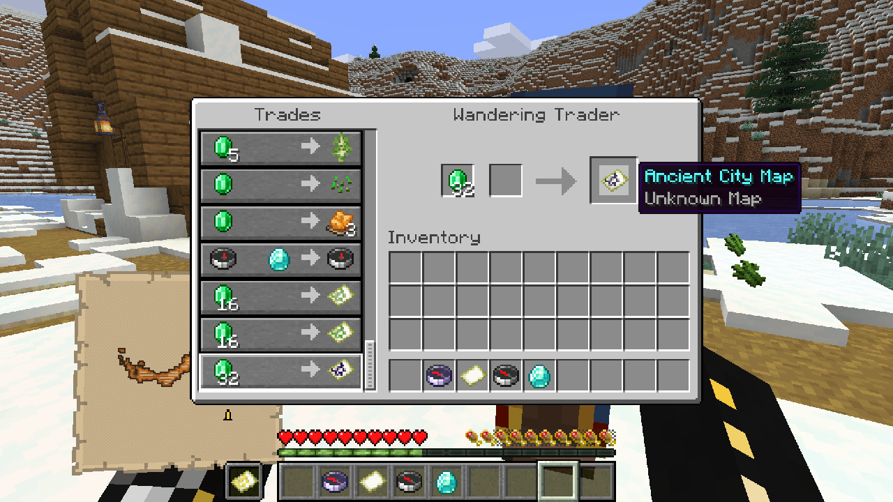 Wandering Trader Maps - Minecraft Mods - CurseForge