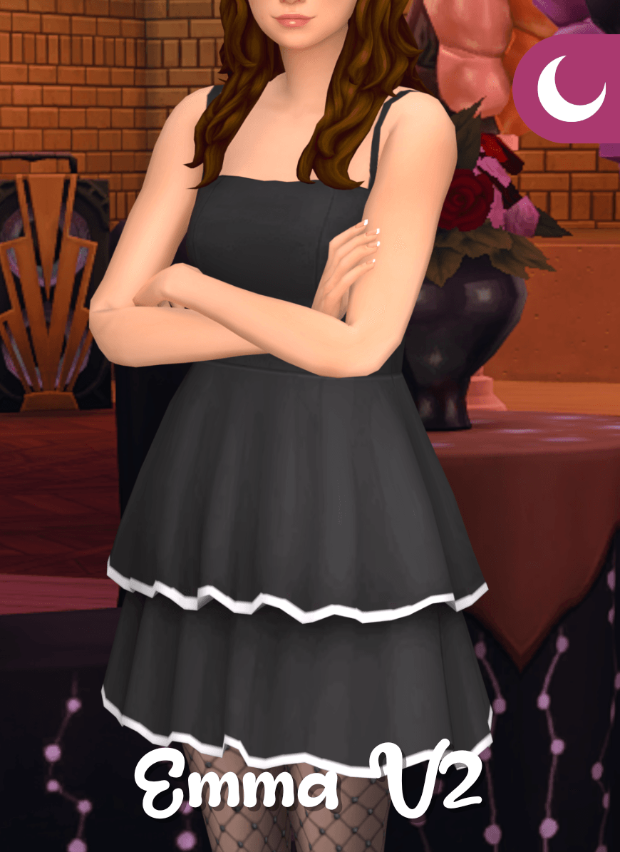 EMMA dresses - The Sims 4 Create a Sim - CurseForge