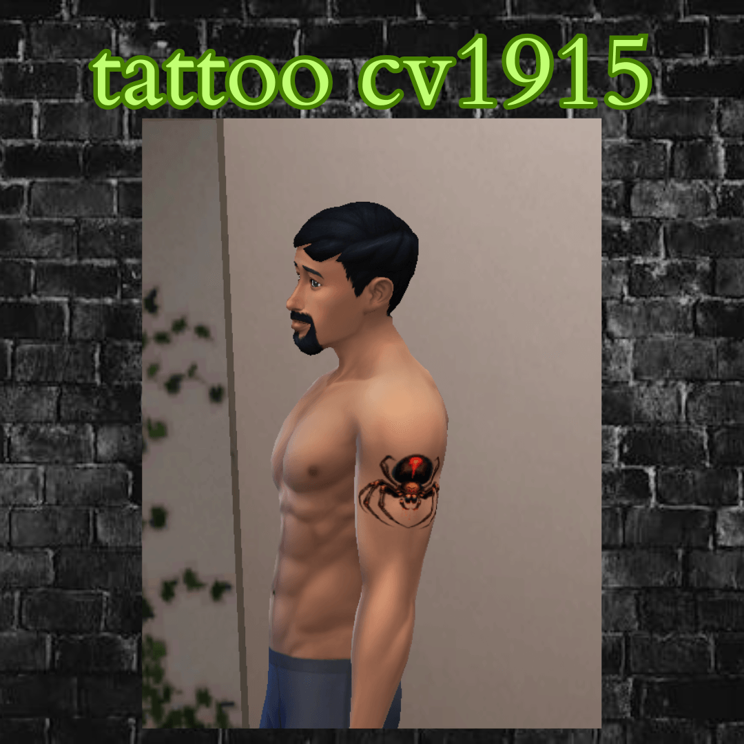 tattoo cv1915 - The Sims 4 Create a Sim - CurseForge