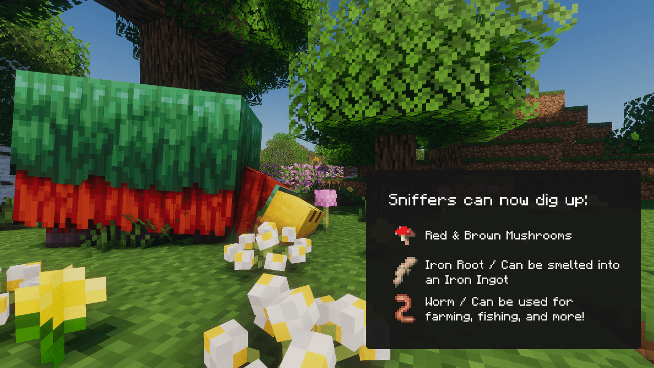 Sniffer Reimagined - Minecraft Mods - CurseForge