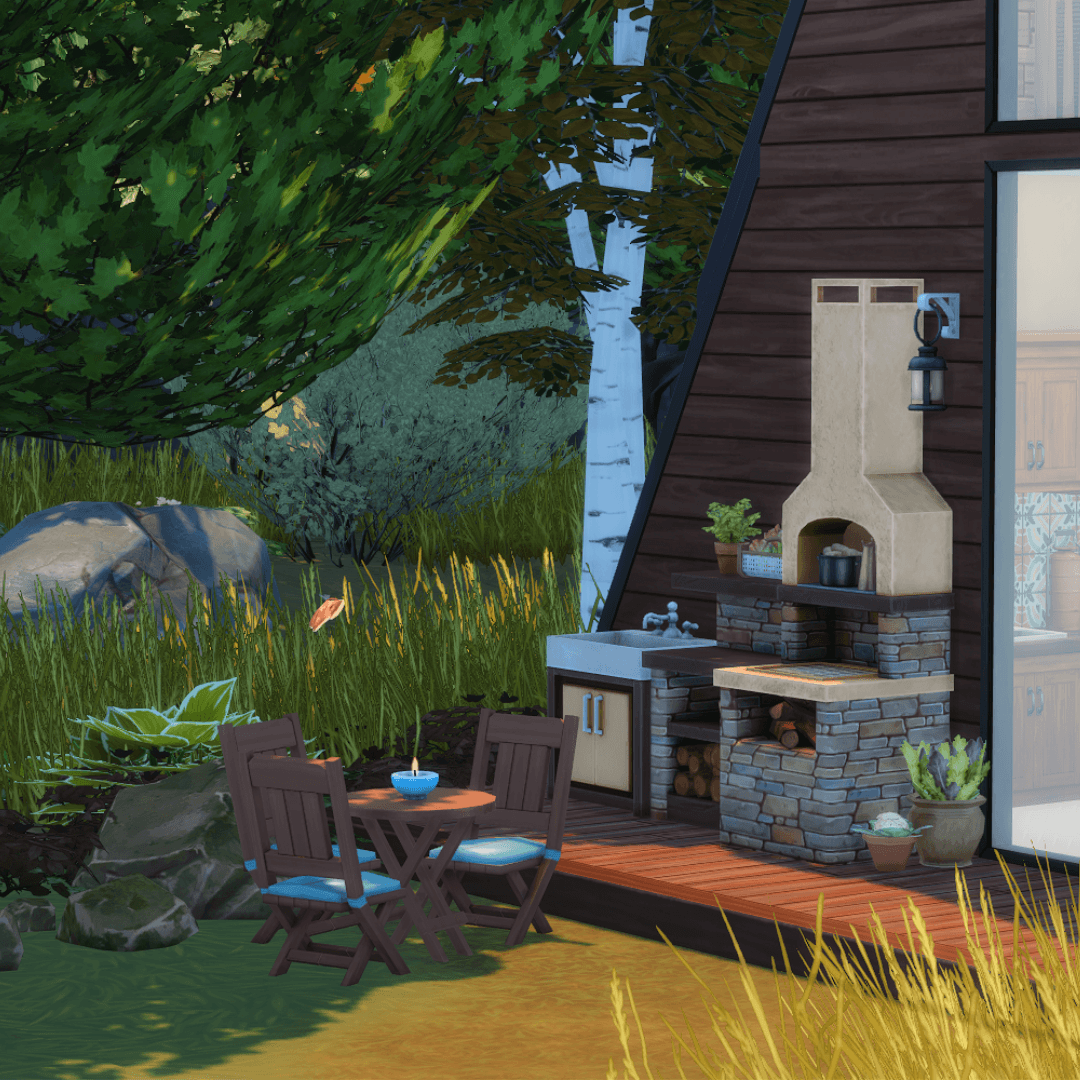 a-frame house | brindleton bay - Gallery - The Sims 4 Rooms / Lots ...