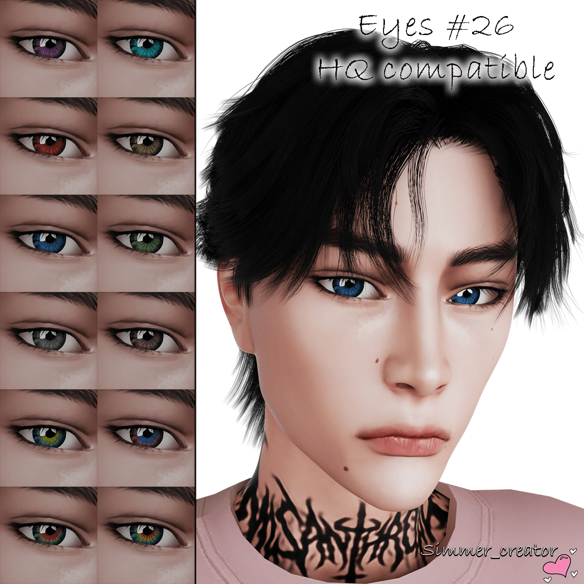 (SC) - Eyes #26 - The Sims 4 Create a Sim - CurseForge