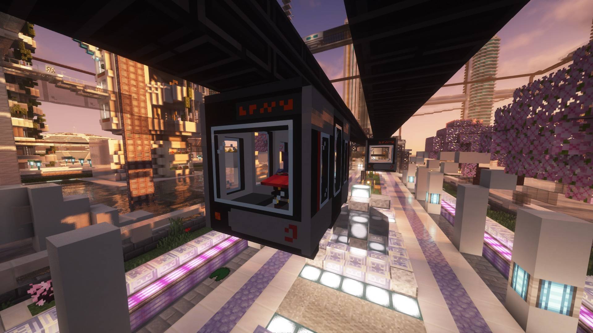 Suspended Railways/Monorail - Minecraft Mods - CurseForge