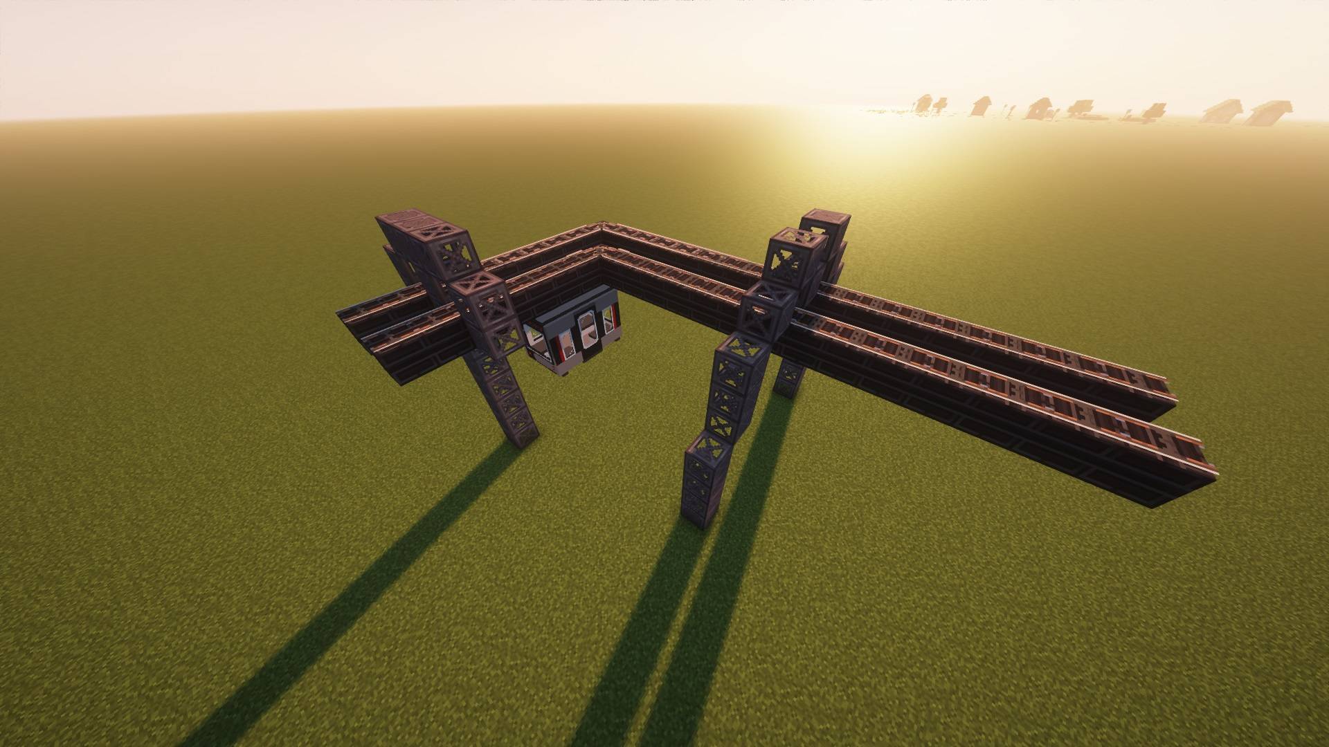 Suspended Railways/Monorail - Minecraft Mods - CurseForge