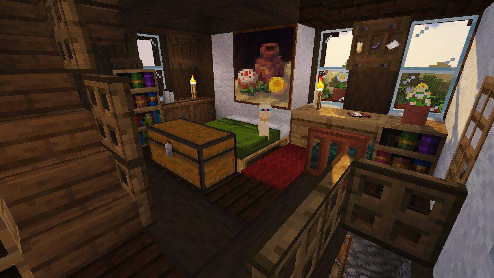 Medieval Survival Cottage - BE - Minecraft Bedrock Maps - CurseForge