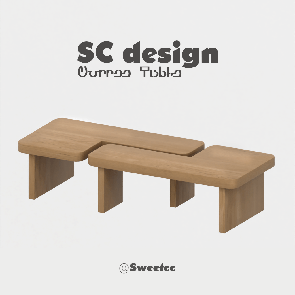 Sweetcc - SC design Coffee Table - Gallery - The Sims 4 Build / Buy - CurseForge