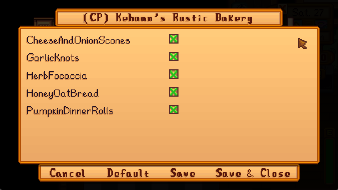 [CP] Kehaan's Rustic Bakery - Stardew Valley Mods - CurseForge