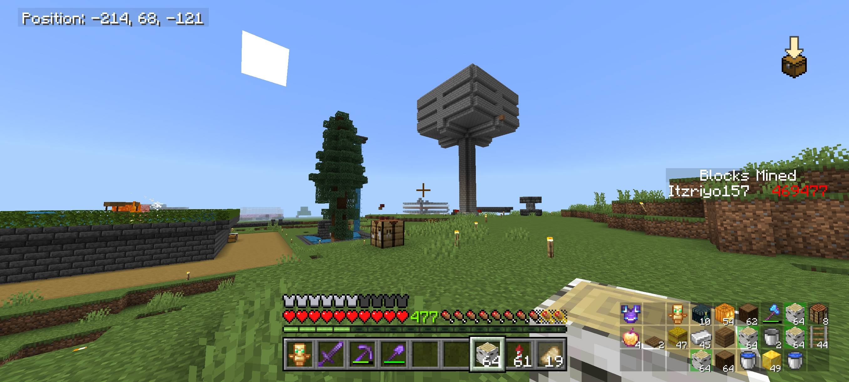 Inventory HUD - Minecraft Bedrock Texture Packs - CurseForge