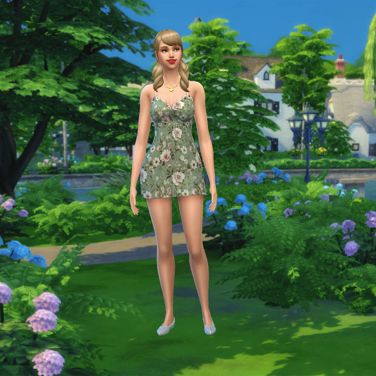 Nuisette//Look Rural//Recolor set Basegame - The Sims 4 Create a Sim ...
