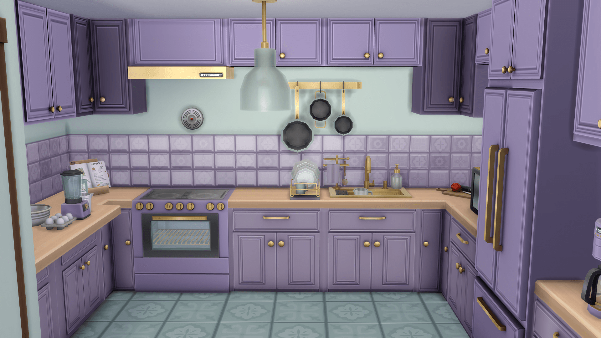 Daily Delights CC Kit (Maxis Match Kitchen Set) - The Sims 4 Build ...