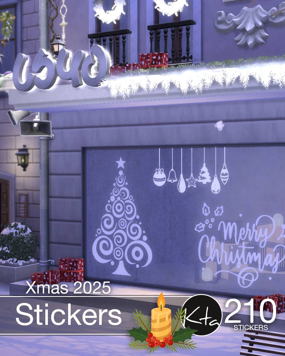 [kta] Xmas 2025 Stickers - The Sims 4 Build / Buy - CurseForge