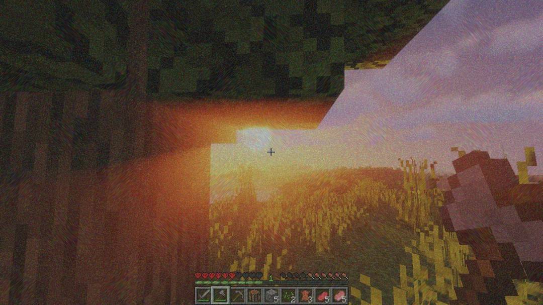 VHS for analog experience - Minecraft Bedrock Texture Packs - CurseForge