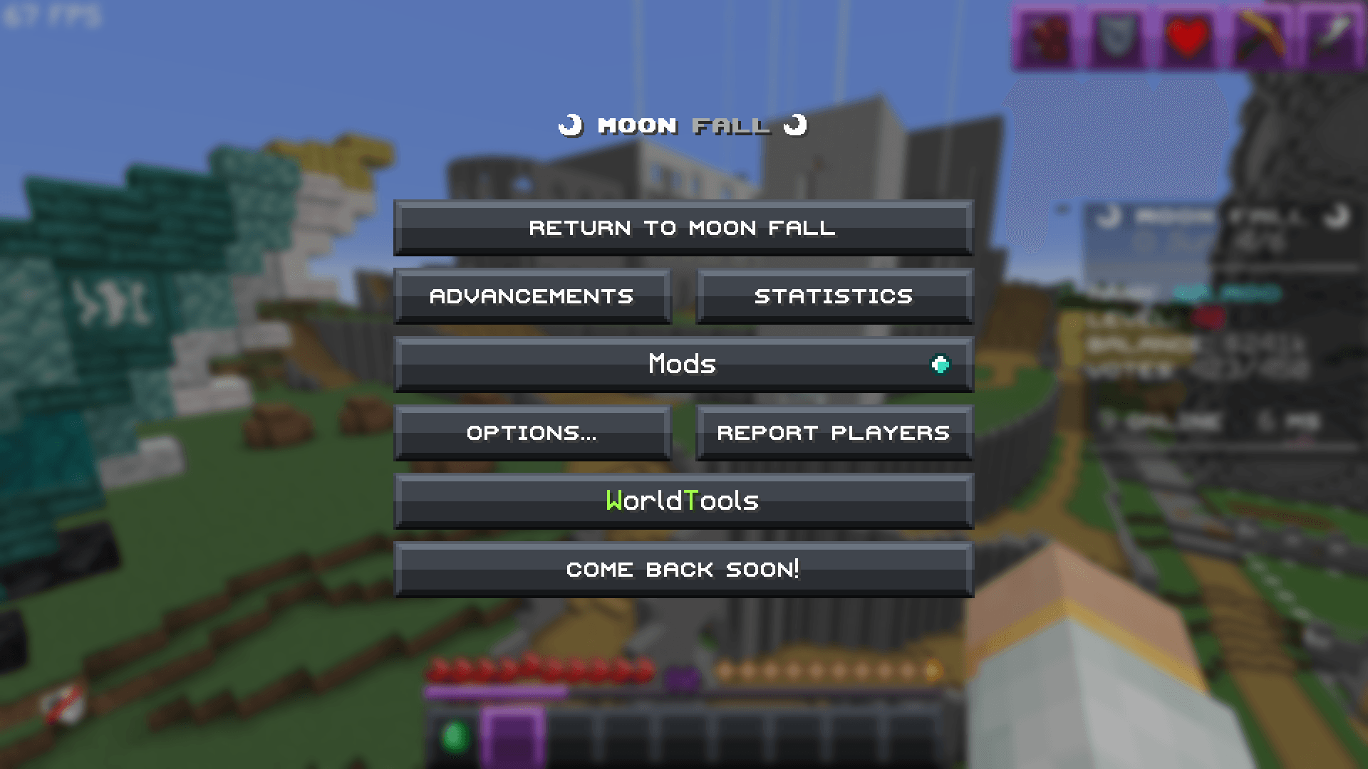 Moon Fall SMP GUI - Gallery - Minecraft Resource Packs - CurseForge