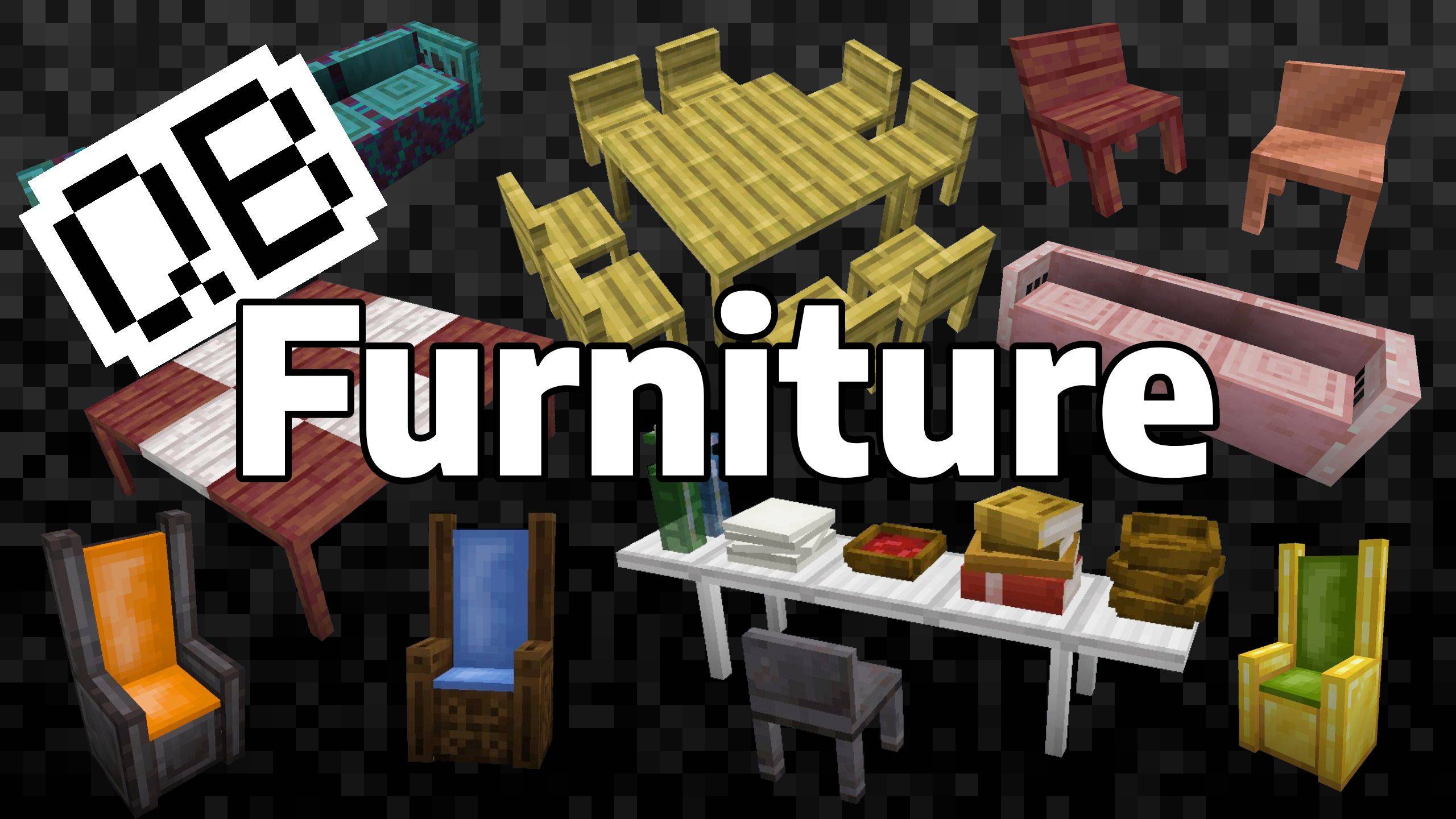 QB Furniture - Minecraft Bedrock Addons - CurseForge