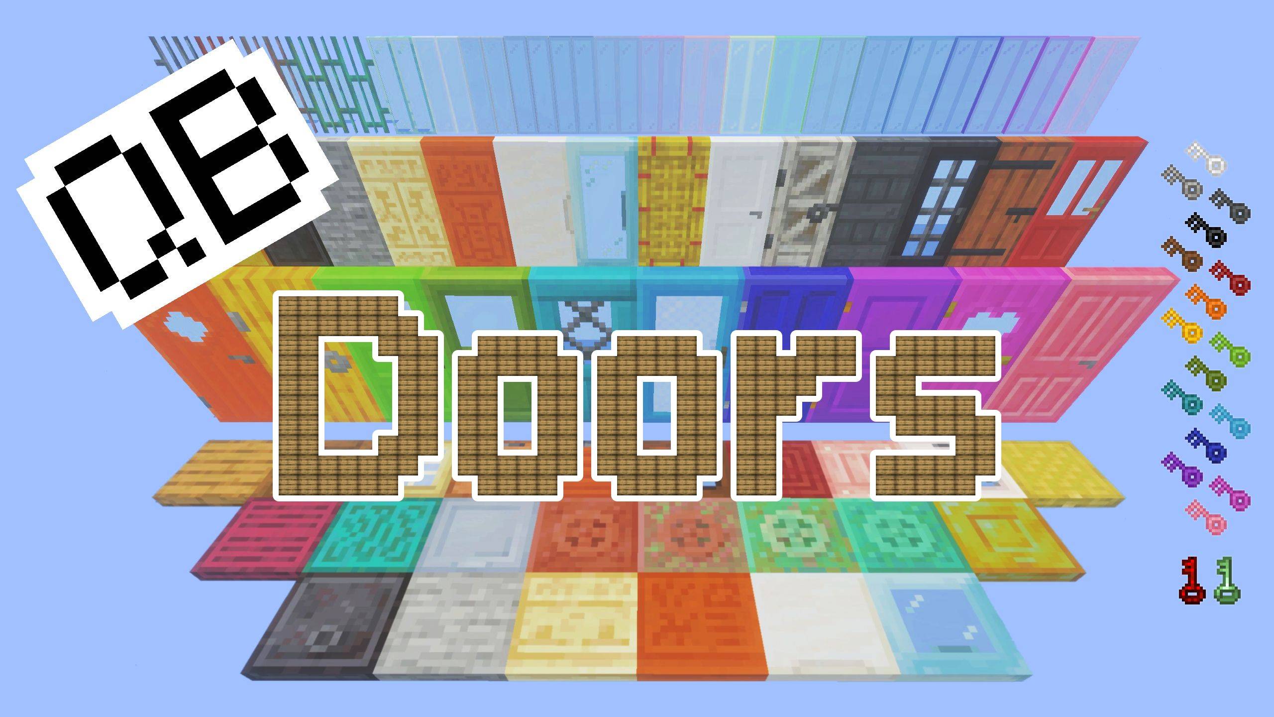 QB Doors - Minecraft Bedrock Addons - CurseForge