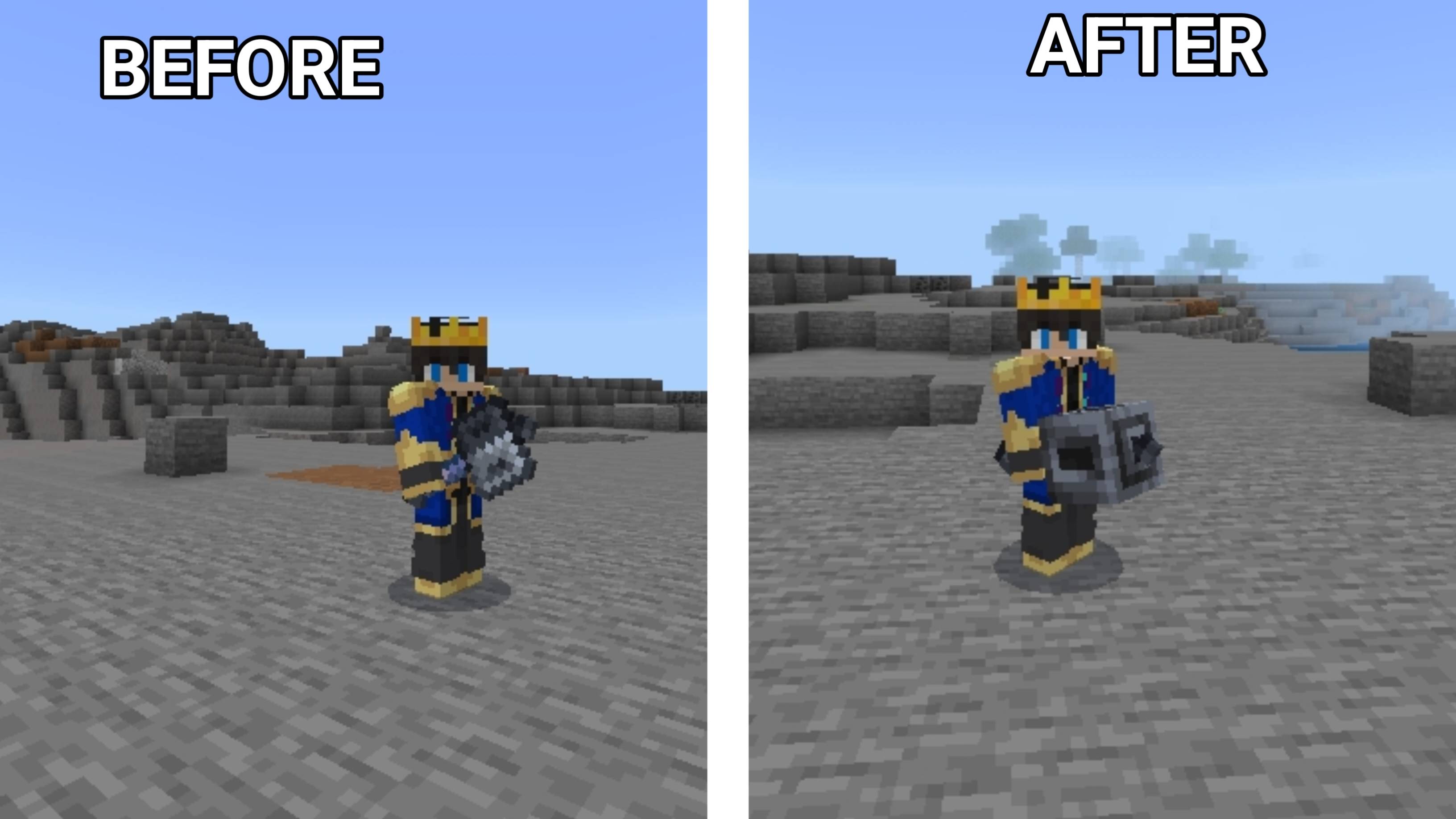 3D Mace HD+ - Minecraft Bedrock Texture Packs - CurseForge