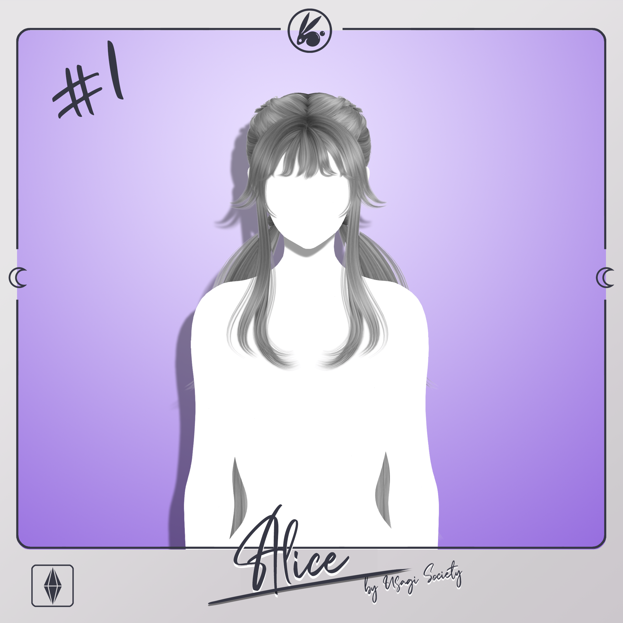 USAGI - Alice Hair - The Sims 4 Create a Sim - CurseForge