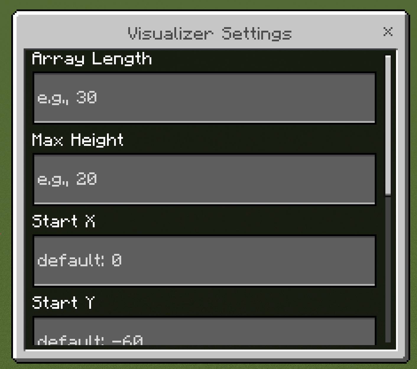 Sorting Algorithm Visualizer - Minecraft Bedrock Scripts - CurseForge