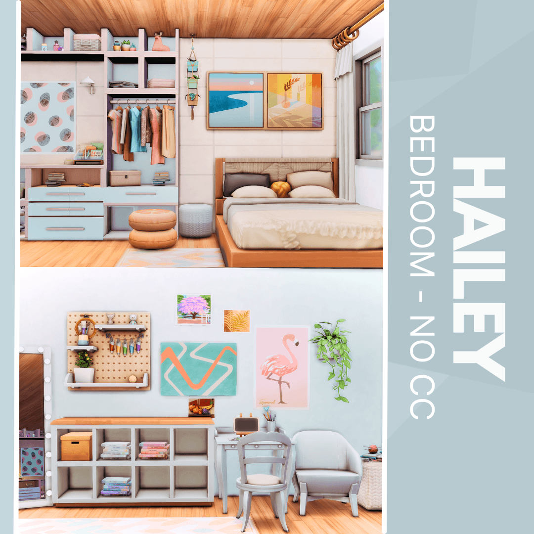 Hailey Bedroom - The Sims 4 Rooms / Lots - CurseForge