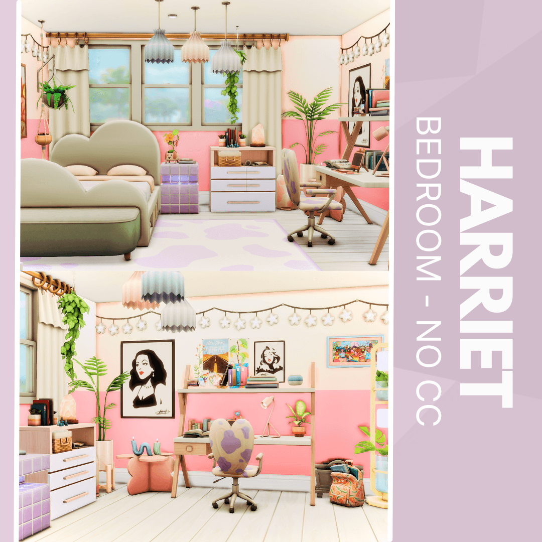 Harriet Bedroom - The Sims 4 Rooms / Lots - CurseForge