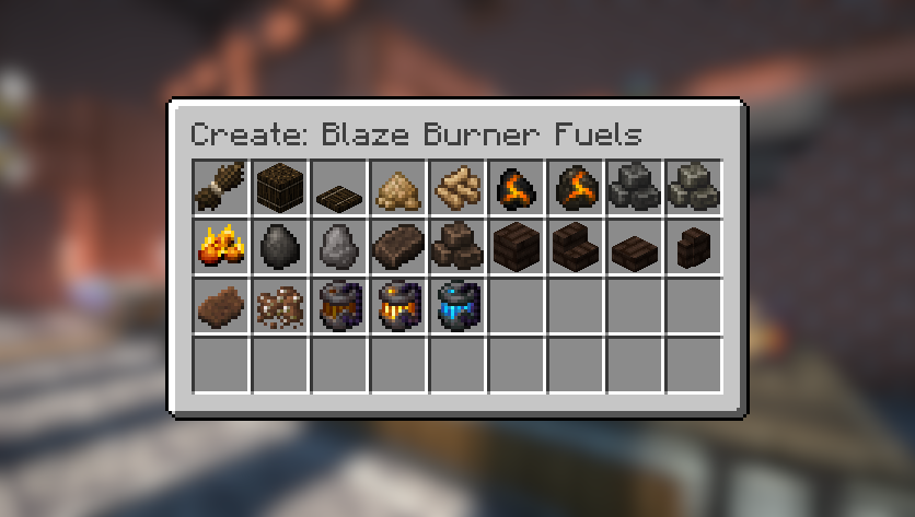 Create: Blaze Burner Fuels - Gallery - Minecraft Mods - CurseForge