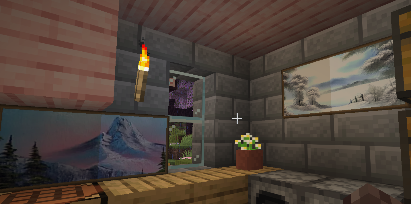Bob Ross Updated Painting Pack - Gallery - Minecraft Resource Packs ...
