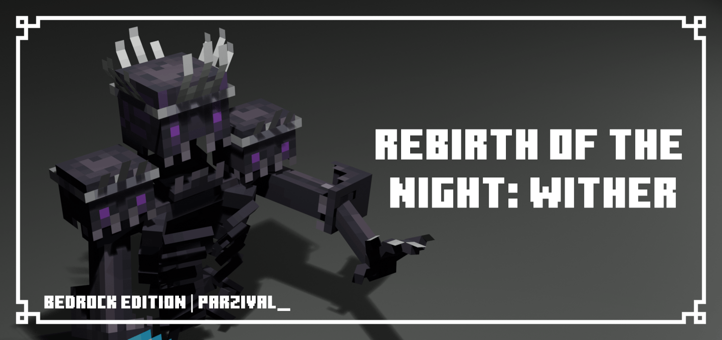 Rebirth of the Night: Wither - Minecraft Bedrock Texture Packs - CurseForge