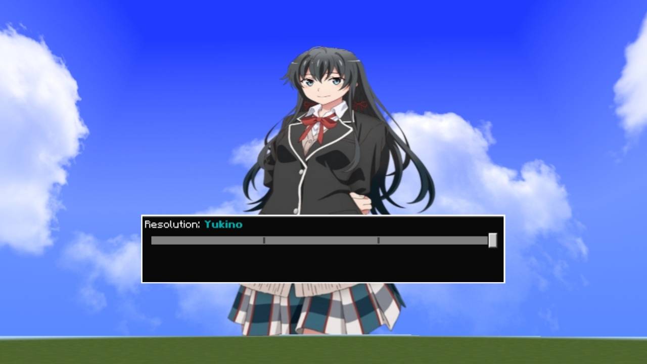 Anime Girl Sky - Gallery - Minecraft Bedrock Texture Packs - CurseForge