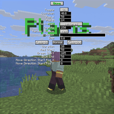 Hello Biome Minecraft Mod