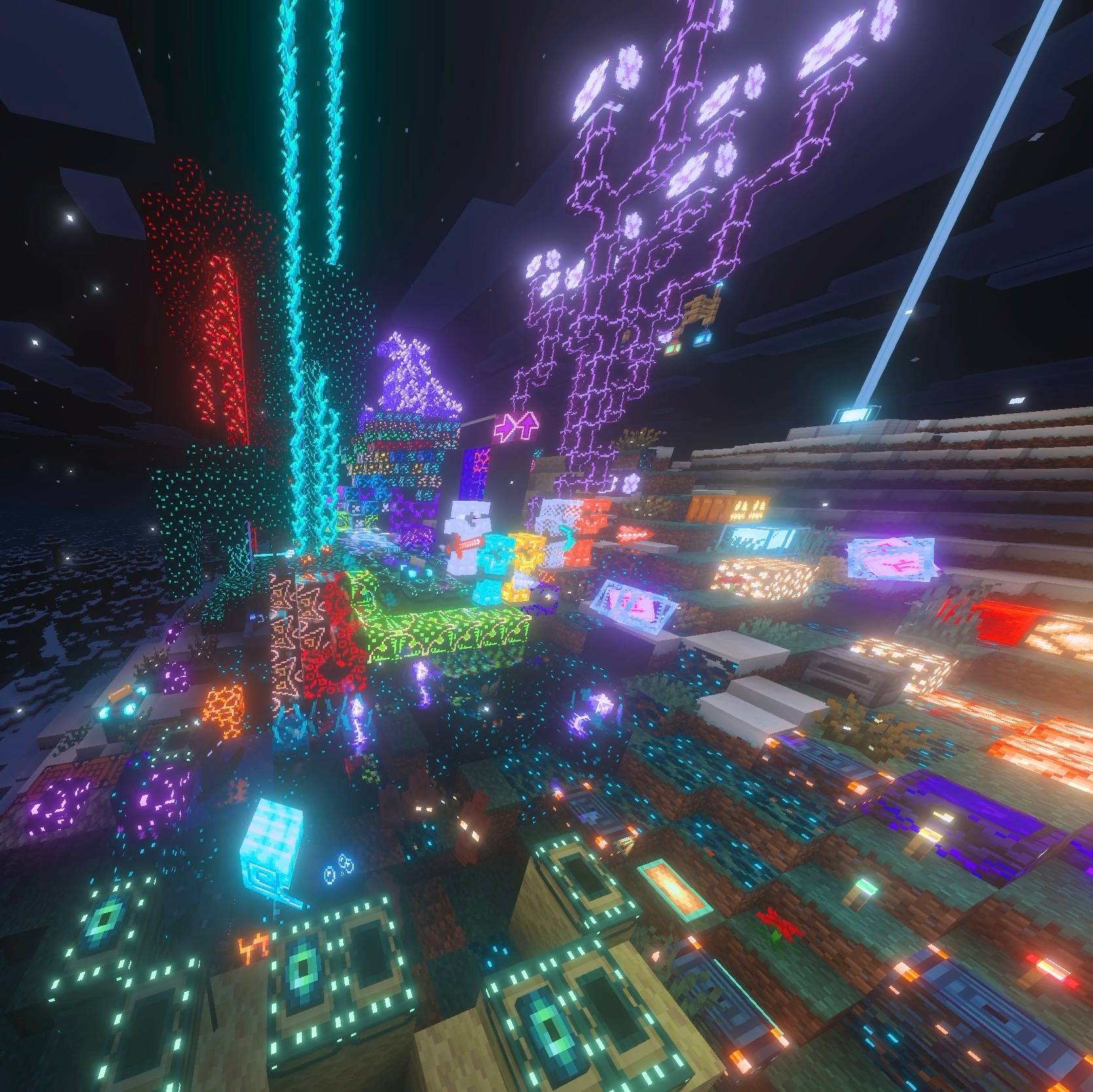 GlowCraft Shader 2.0 (Vibrant Visuals PBR) - Minecraft Bedrock Texture Packs - CurseForge