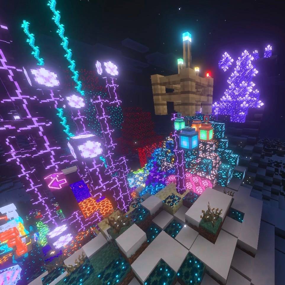 GlowCraft Shader 2.0 (Vibrant Visuals PBR) - Minecraft Bedrock Texture Packs - CurseForge