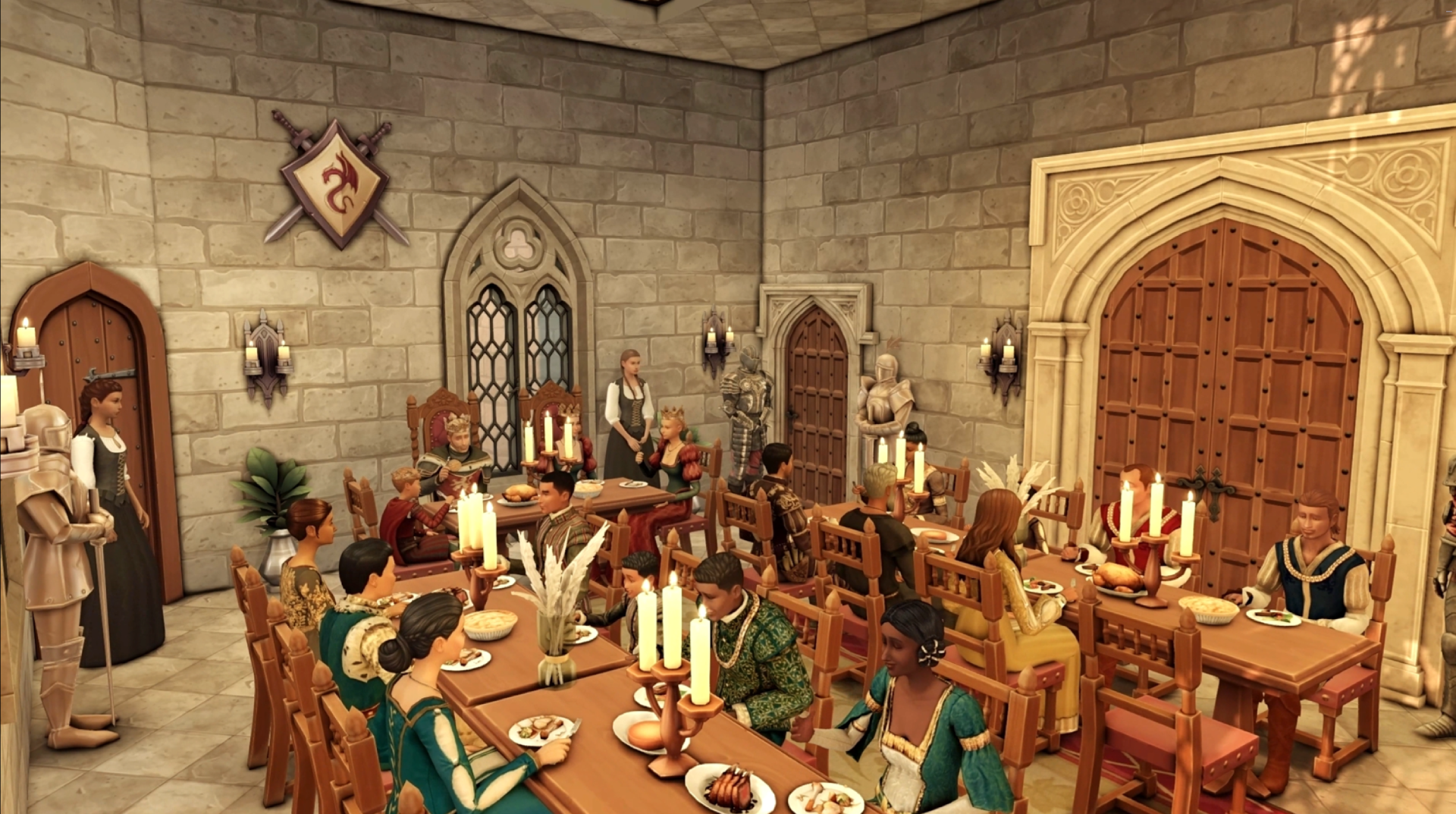 Medieval Castle No CC - Gallery - The Sims 4 Rooms / Lots - CurseForge