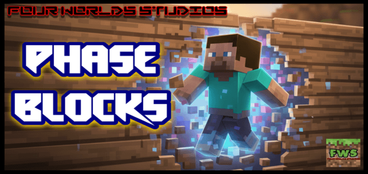 Phase Blocks by Four - Minecraft Bedrock Addons - CurseForge