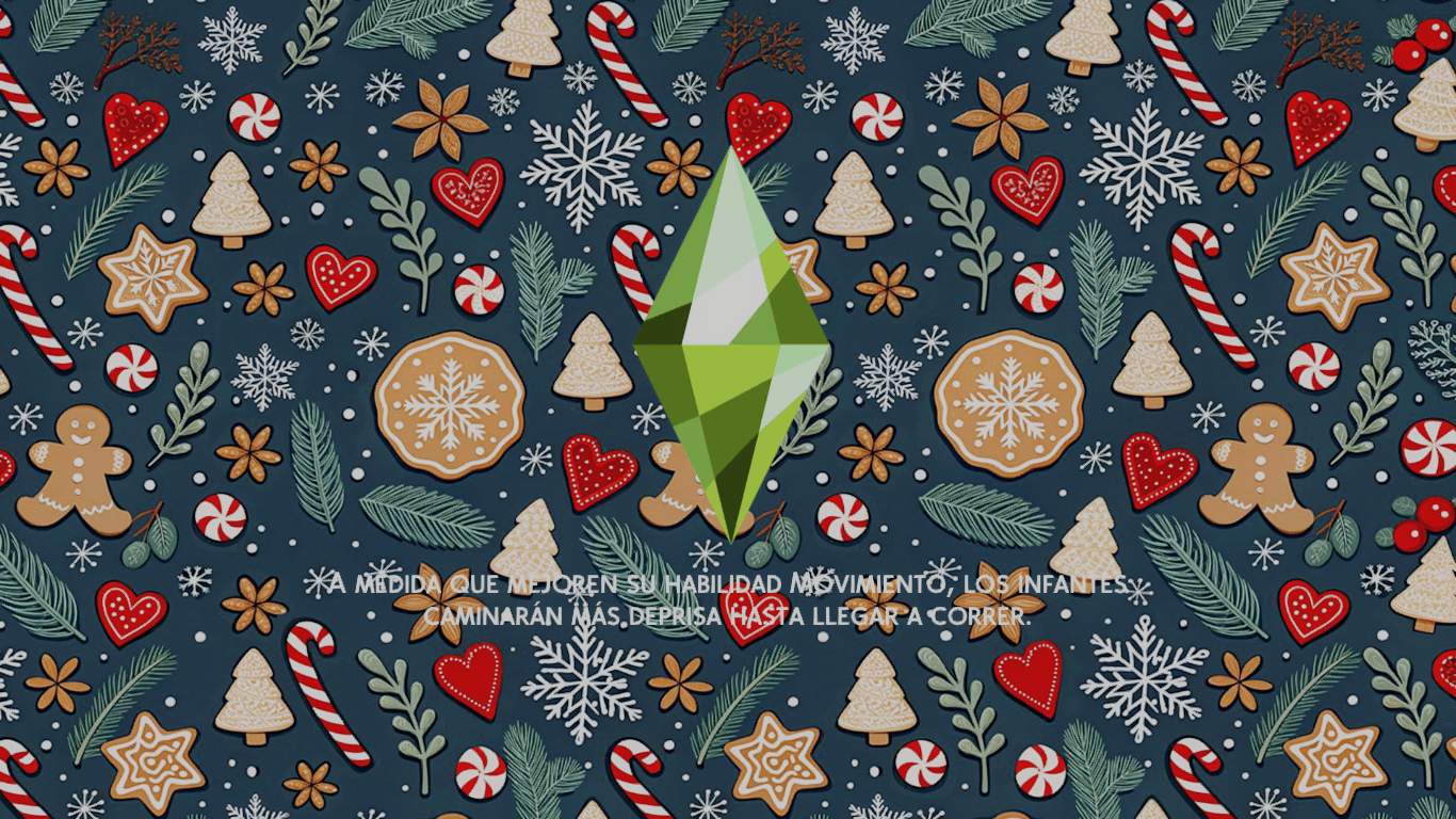 Loading Screen Override Cozy Winter Patterns 2 - Gallery - The Sims 4 ...