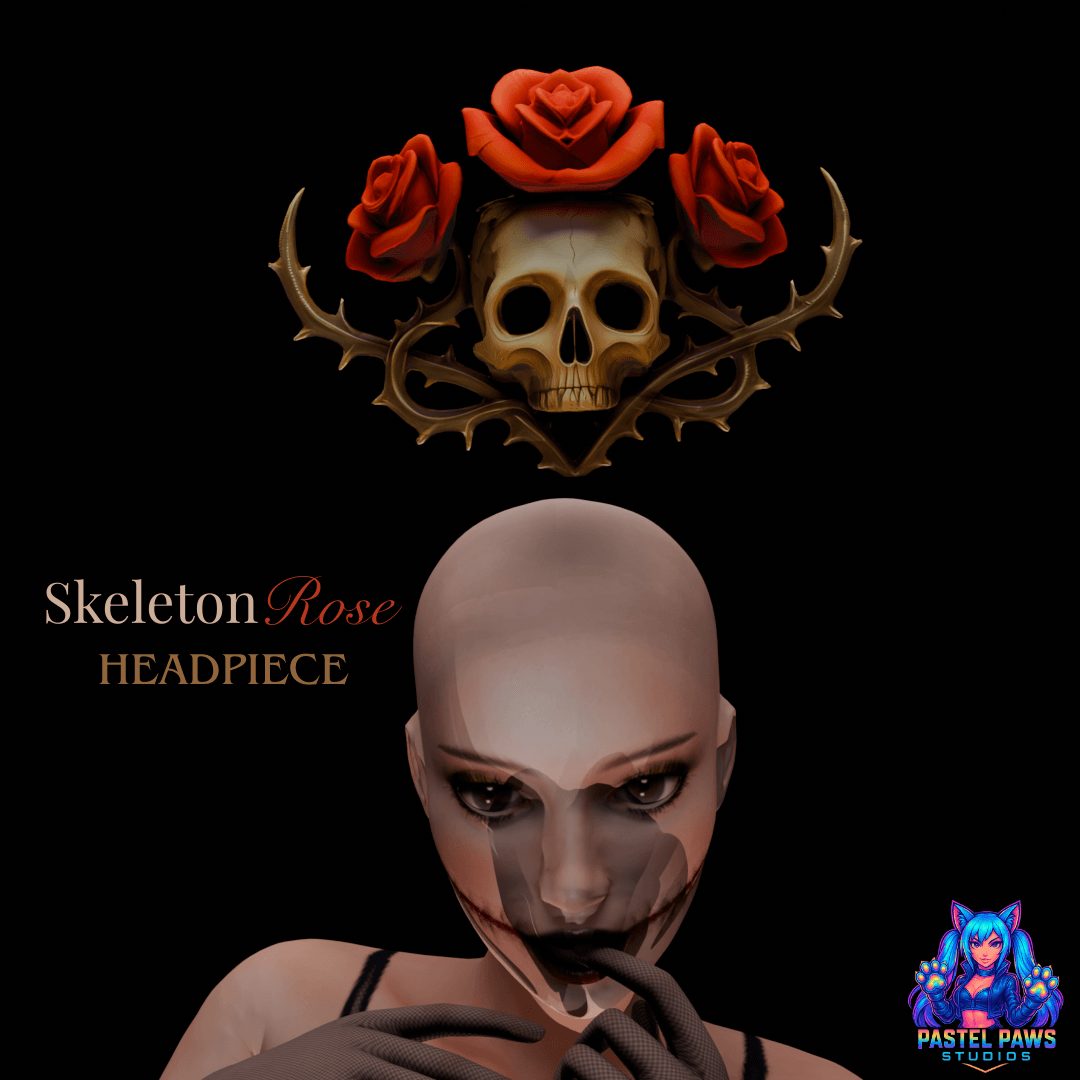 Skeleton Rose Headpiece - Gallery - The Sims 4 Create a Sim - CurseForge