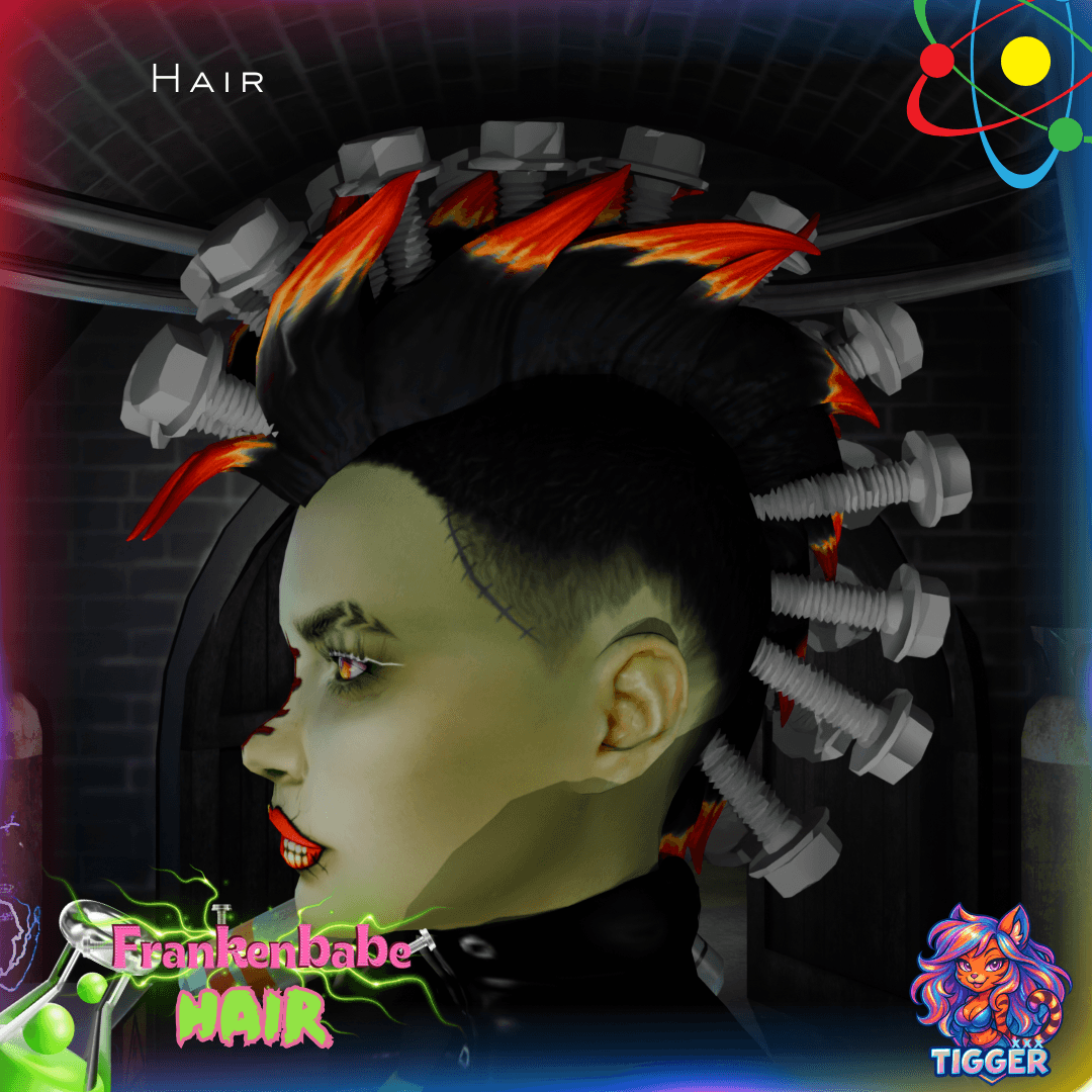 Frankenbabe_Mohawk - Gallery - The Sims 4 Create a Sim - CurseForge