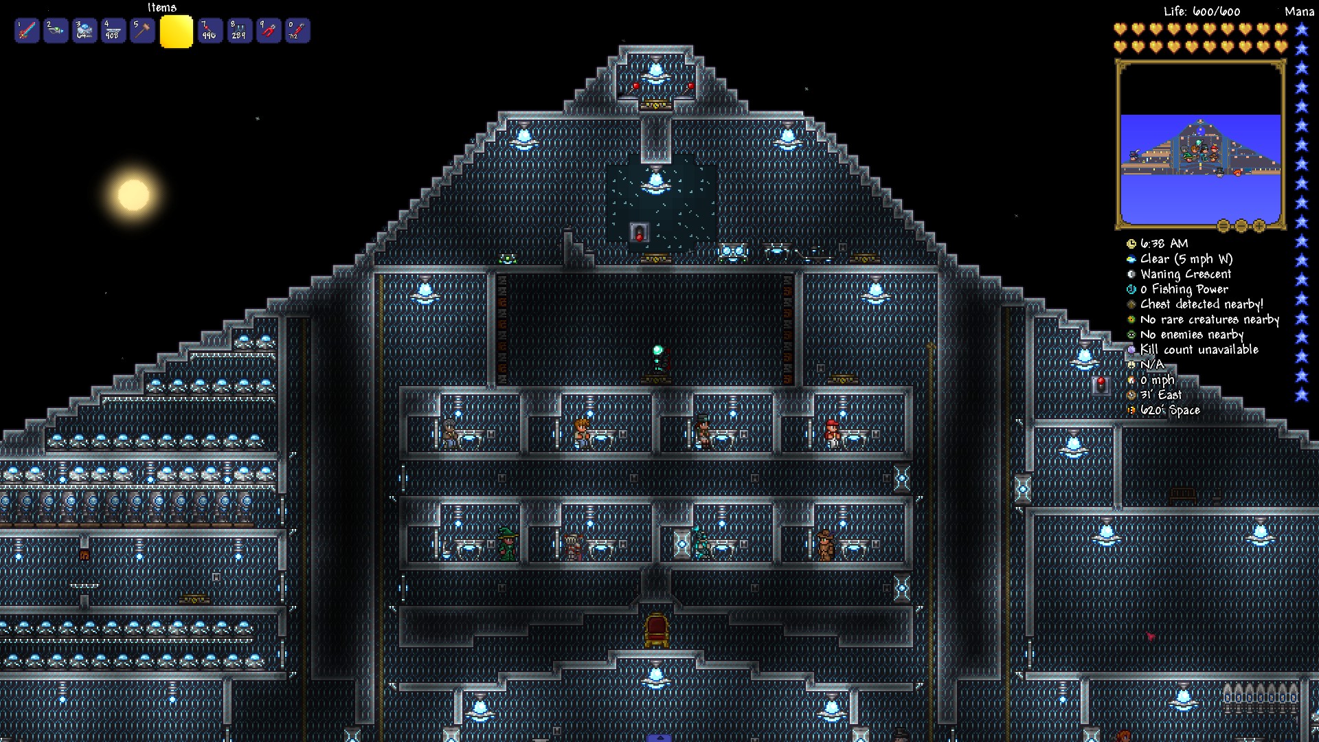 Martian Mother Ship (Flying Saucer) - Gallery - Terraria Maps - CurseForge