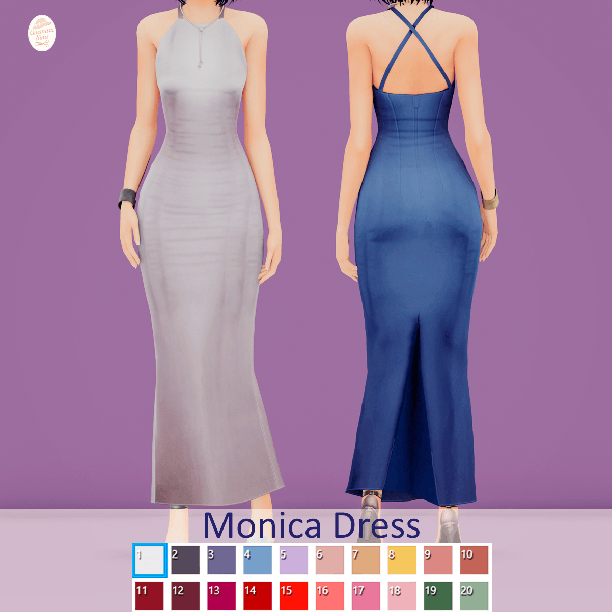 Monica Dress Sitcom Set - The Sims 4 Create a Sim - CurseForge