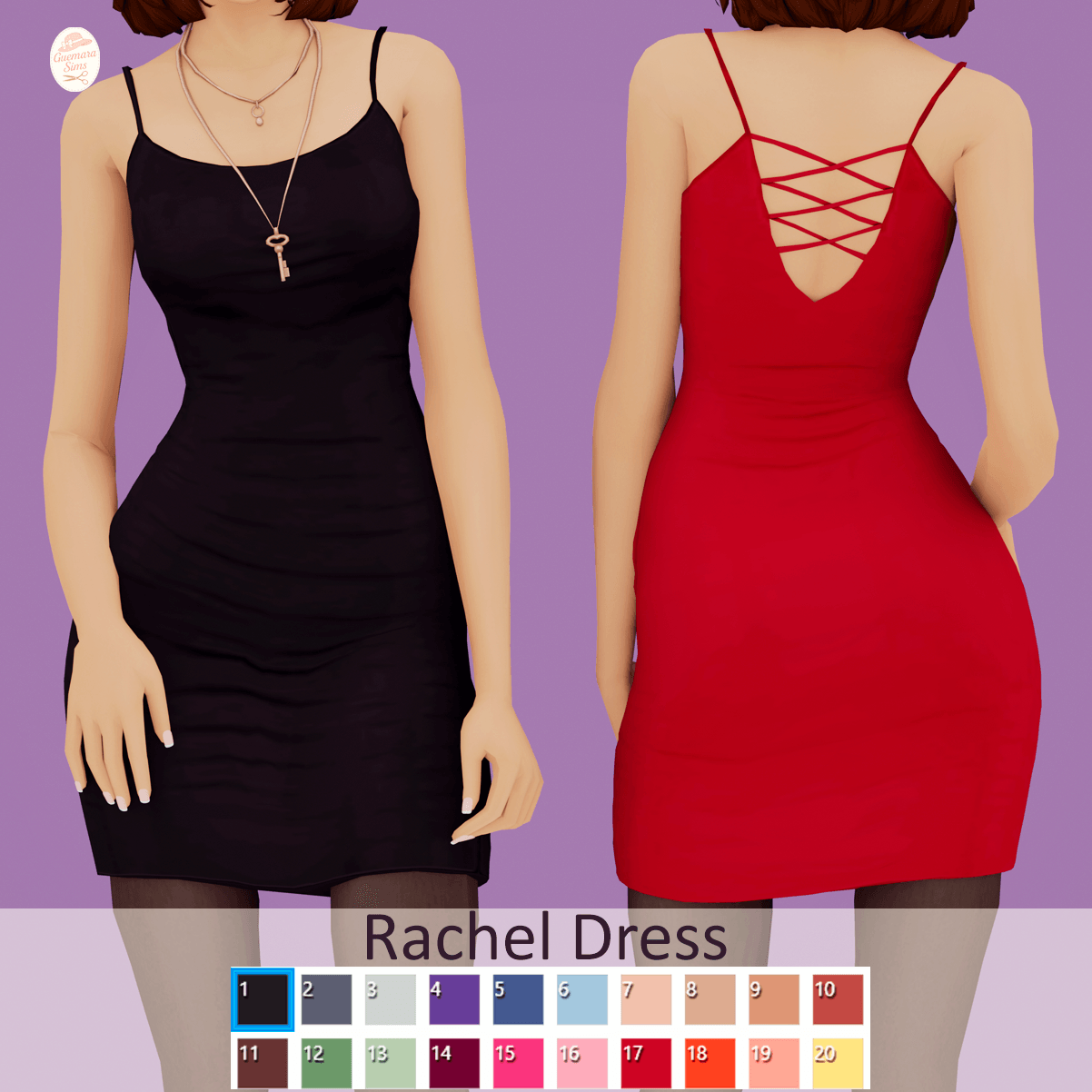 Rachel Dress Sitcom Set - The Sims 4 Create a Sim - CurseForge