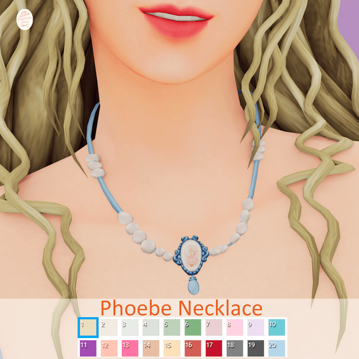 Phoebe Necklace Sitcom Set - The Sims 4 Create a Sim - CurseForge
