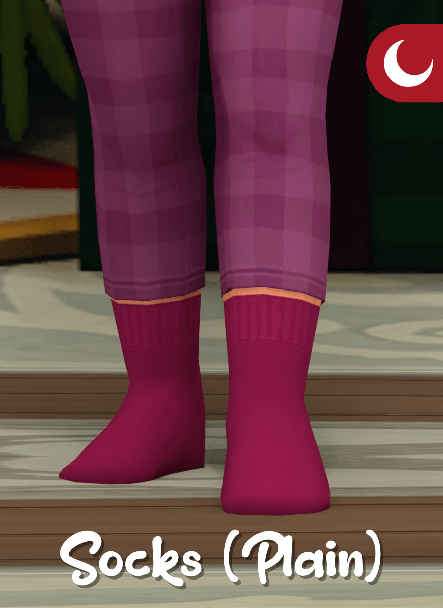 Knitted Christmas Socks - The Sims 4 Create a Sim - CurseForge