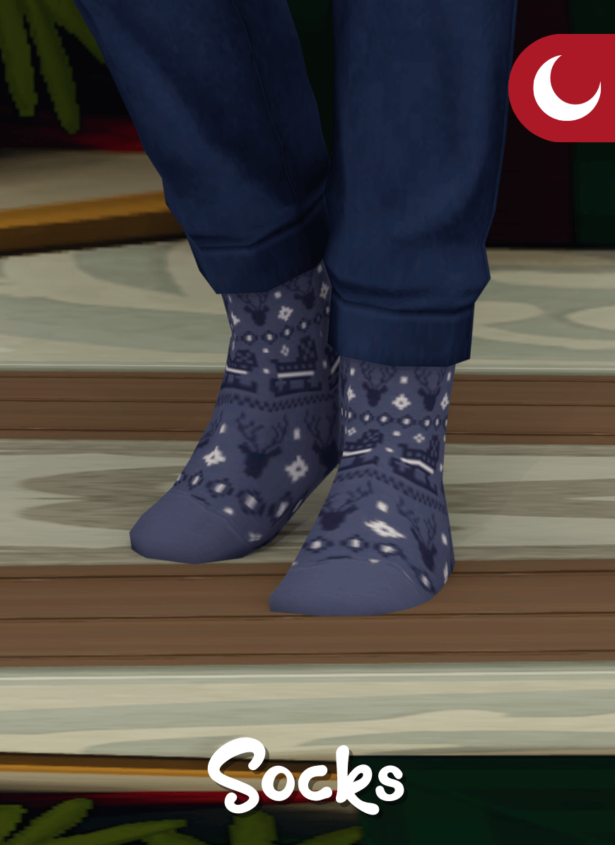 Knitted Christmas Socks - The Sims 4 Create a Sim - CurseForge