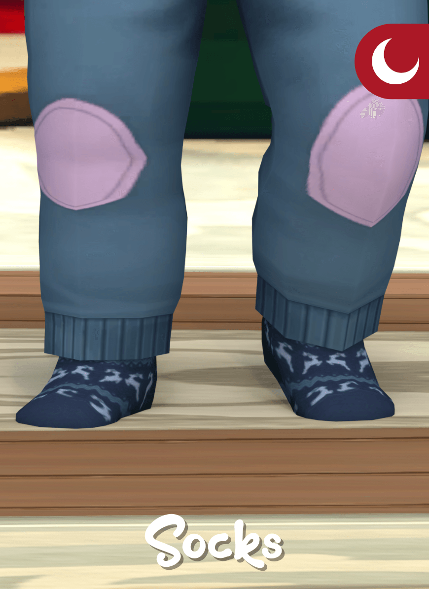 Knitted Christmas Socks - The Sims 4 Create a Sim - CurseForge