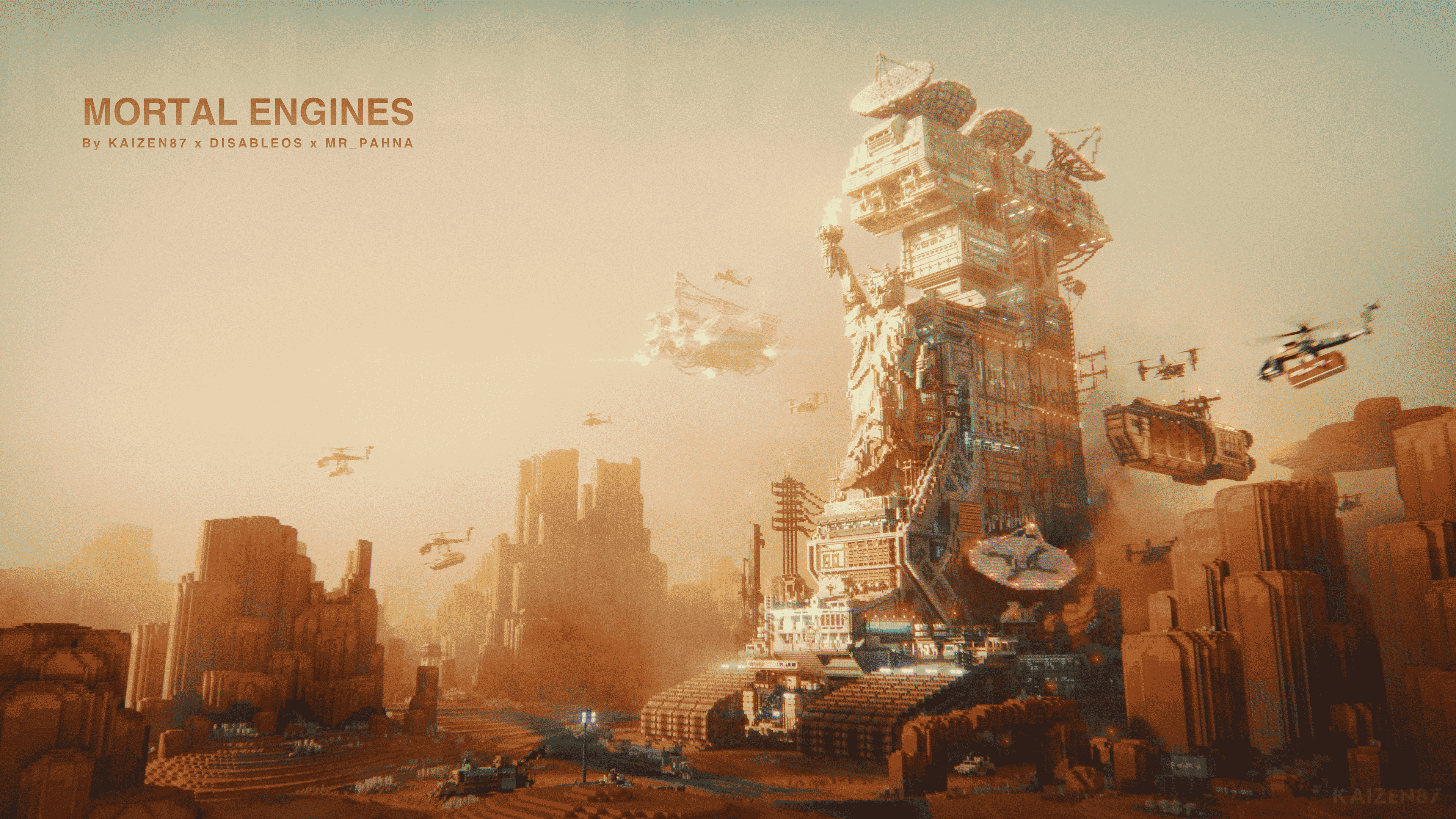 MORTAL ENGINES CITY - Minecraft Worlds - CurseForge