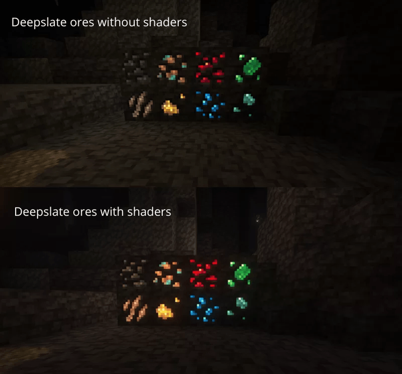 Emissive Ores for Mizuno's 16 - Minecraft Resource Packs - CurseForge